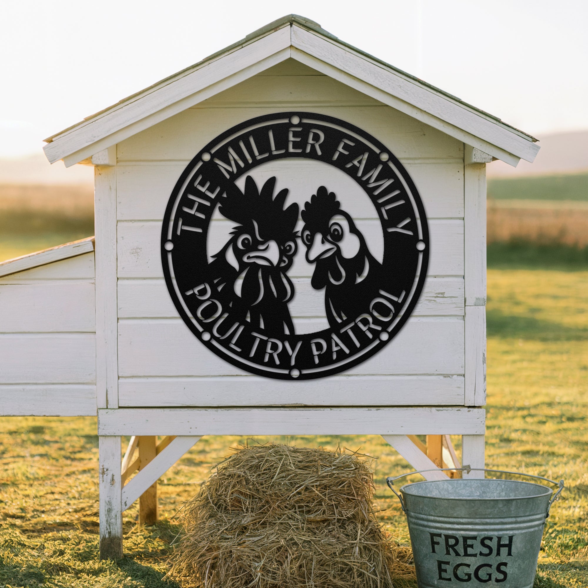Poultry Patrol – Chicken Coop Signs