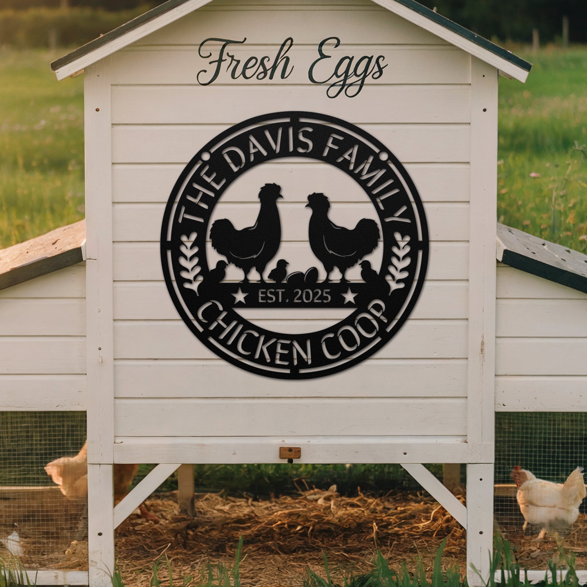 Silkie Perch – Chicken Coop Signs